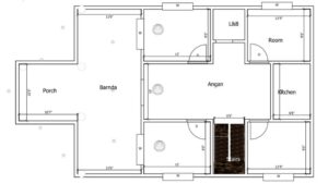Sundar Ghar ka Photo | सुंदर घर का डिजाइन फोटो 2024 - Small House Plane