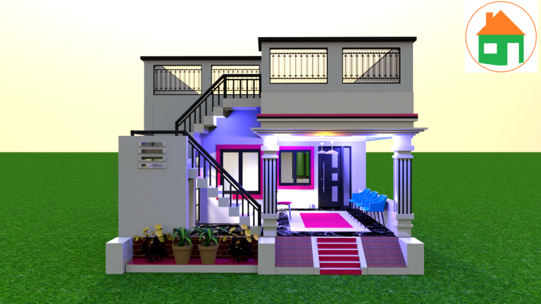 village single floor normal house front elevation designs : गांव में एक ...