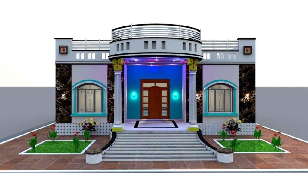 Sundar Ghar ka Photo | सुंदर घर का डिजाइन फोटो 2024 - Small House Plane